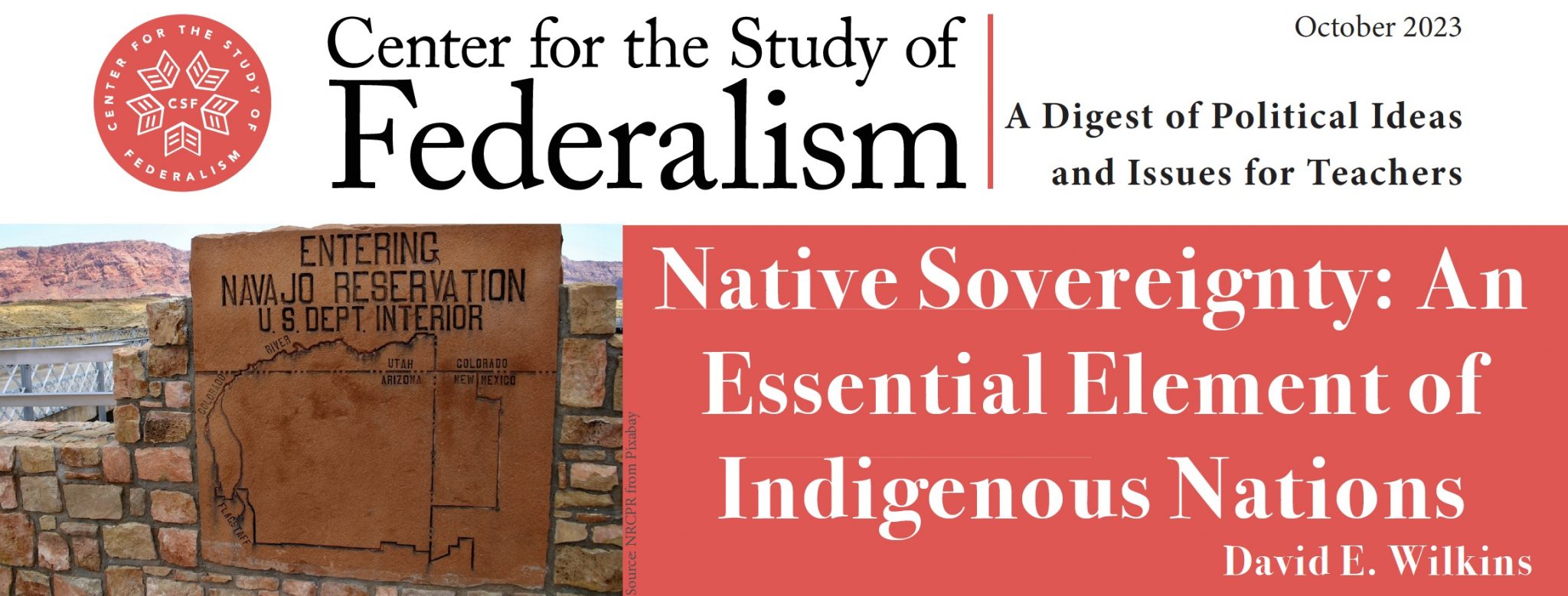 Native Sovereignty: An Essential Element of Indigenous Nations | Center ...